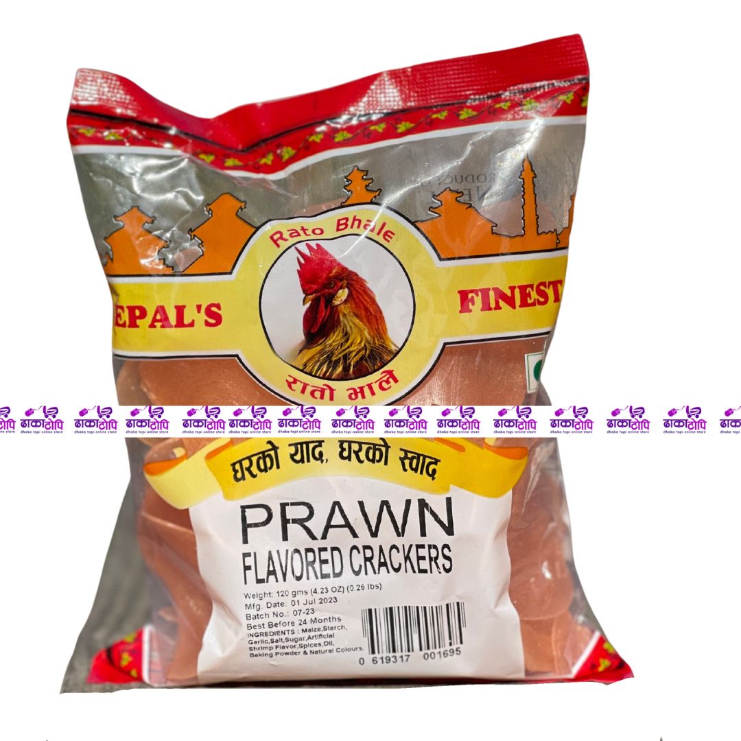 Prawn Crackers | Shrimp Crackers | Nepali Prawn - Dhaka Topi USA