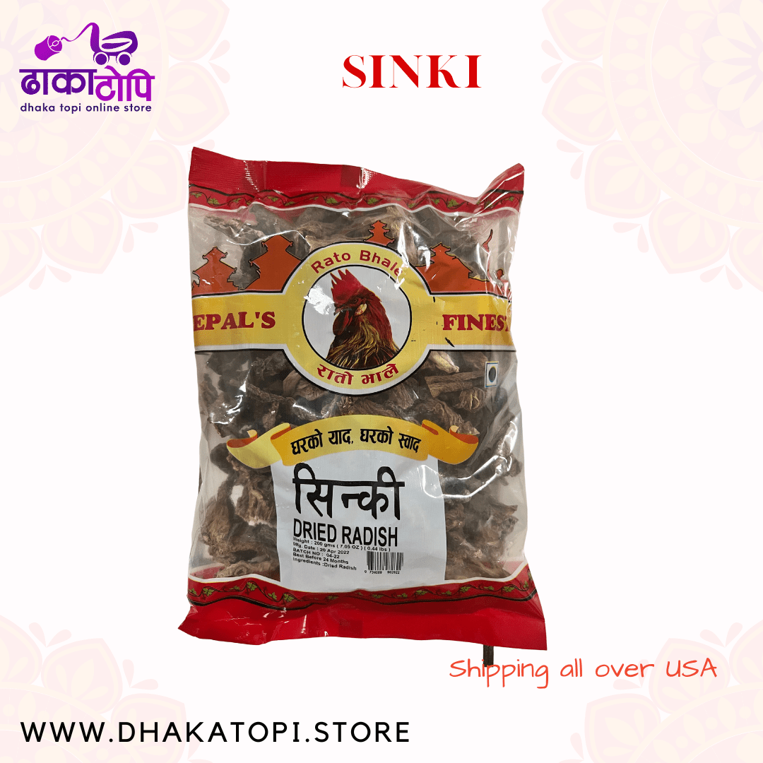 Sinki | Dried Radish - Dhaka Topi USA