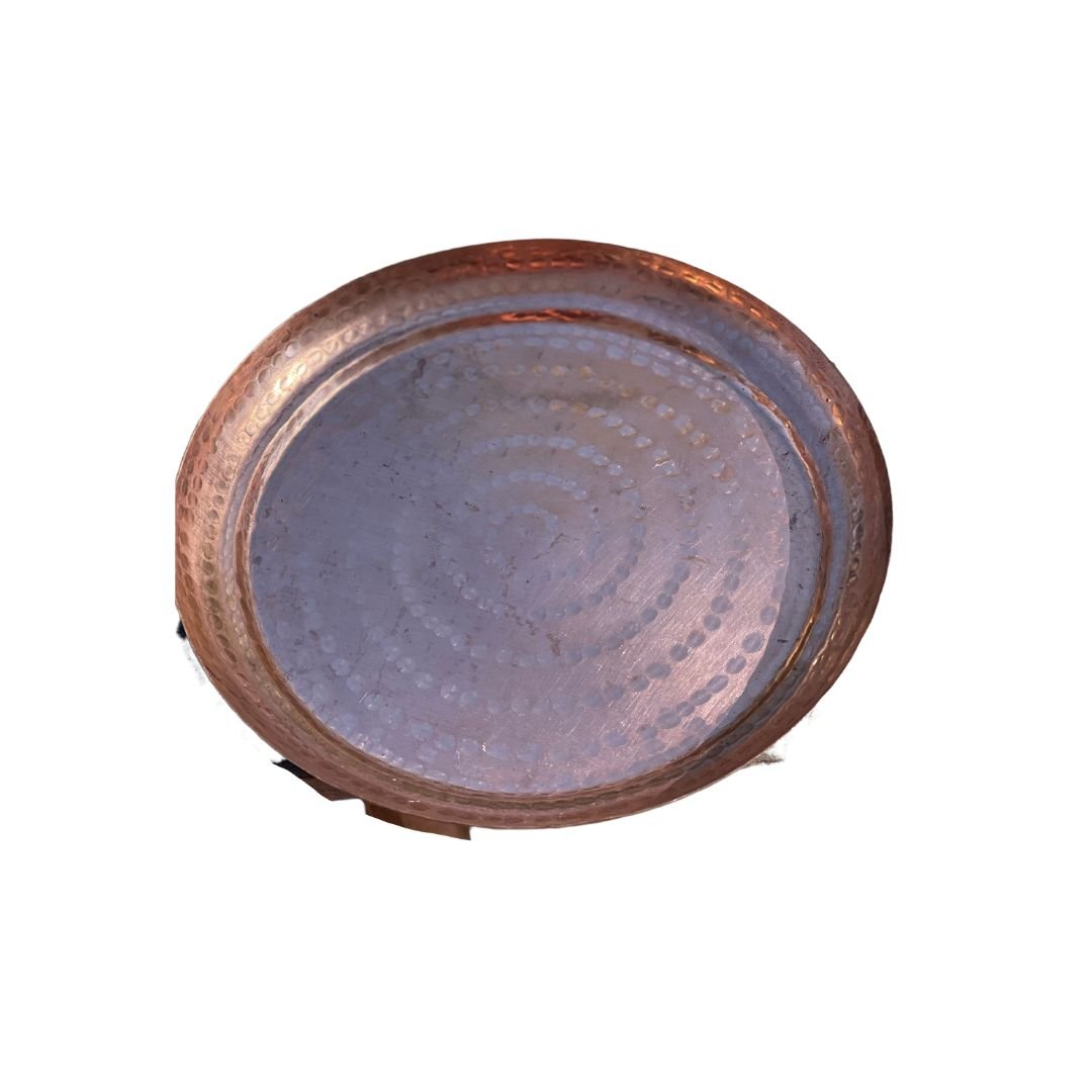 Thali for Pancha Patra - Dhaka Topi USA